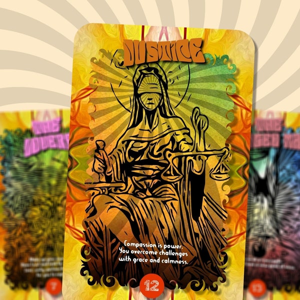Psychedelic Tarot - Etsy