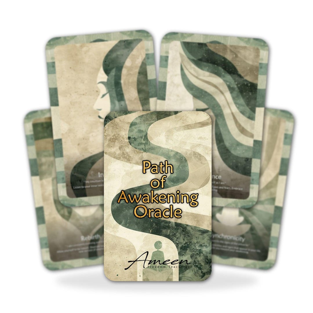 Path of Awakening - 22 Oracle Cards - Walk the Path of Spiritual ...
