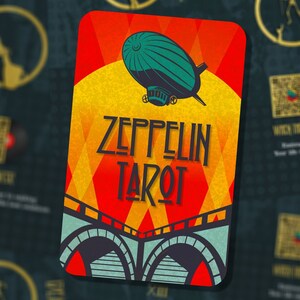 Zeppelin Tarot – Major Arcana – English – Unique Tarot Cards With ...