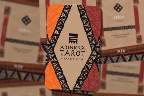 Ghanaian Symbol Tarot Adinkra Tarot - African Inspired Major Arcana ...