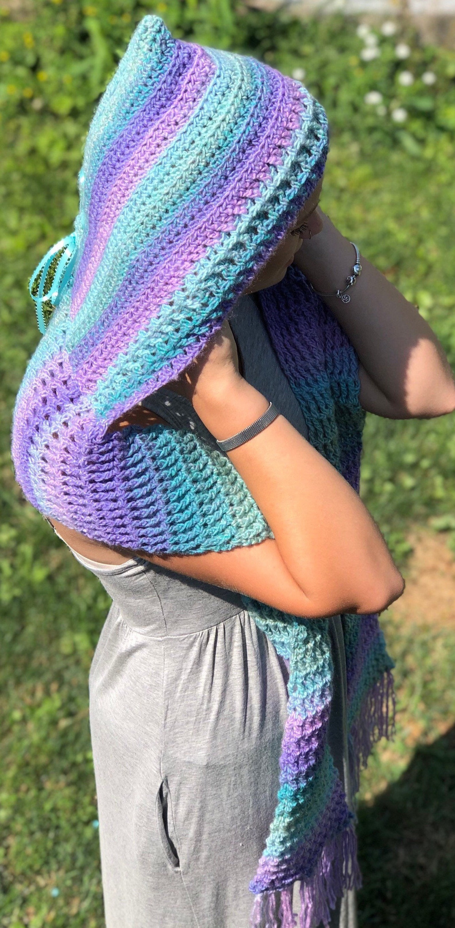 Crochet Pattern Hooded Scarf Crochet Pattern/beginner - Etsy Canada