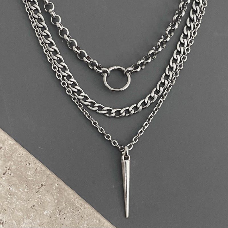 Punk Necklace - Etsy