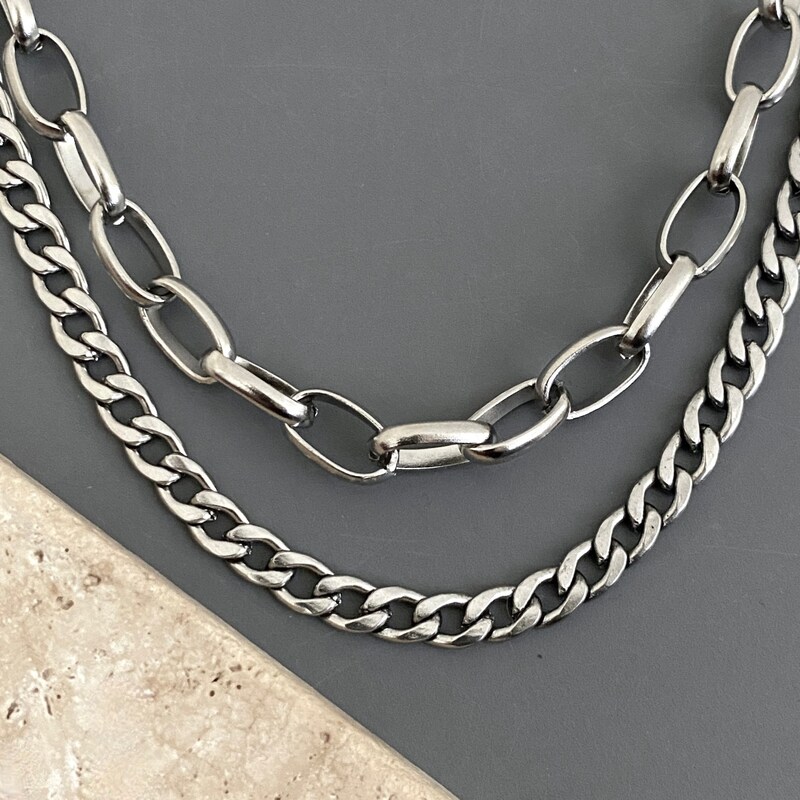 Thick Chunky Chain - Etsy