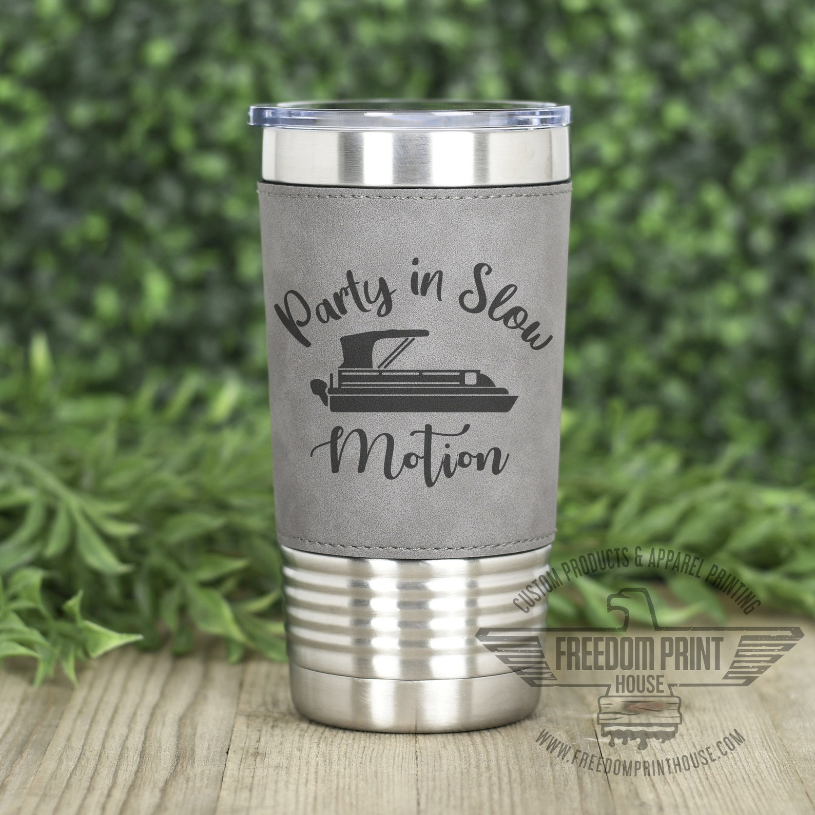 Party in Slow Motion Pontoon Party Pontoon Tumbler - Etsy