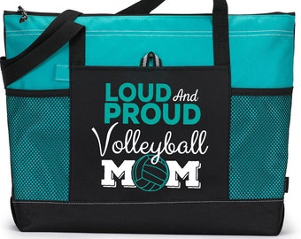 Volleyball Personalized Make up Bag. Custom Volleyball Bag. Volleyball ...