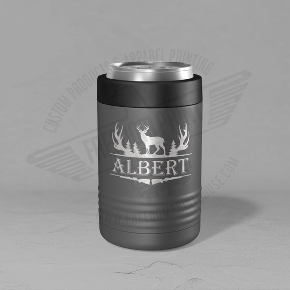 Personalized Deer Hunting Deer Can Holder Hunting Tumbler - Etsy