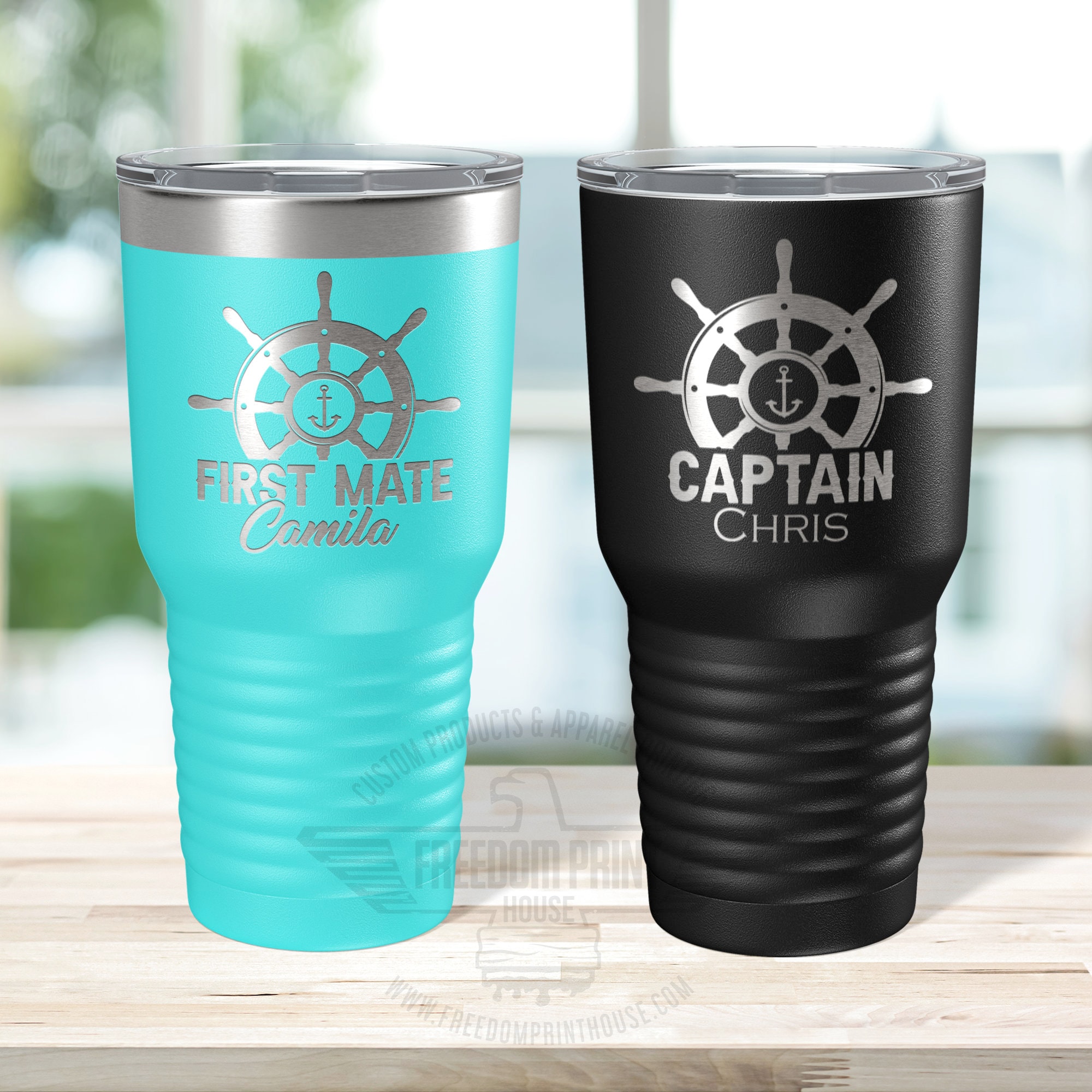 Personalized Boat First Mate Tumbler Nautical Gifts Captain - Etsy