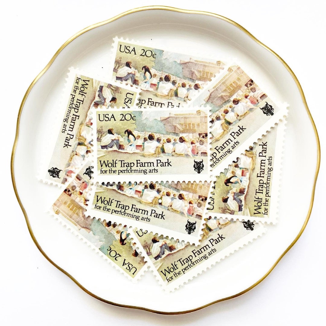 Unused Postage Stamp for Wedding Invitations and Snail Mail Letters ...