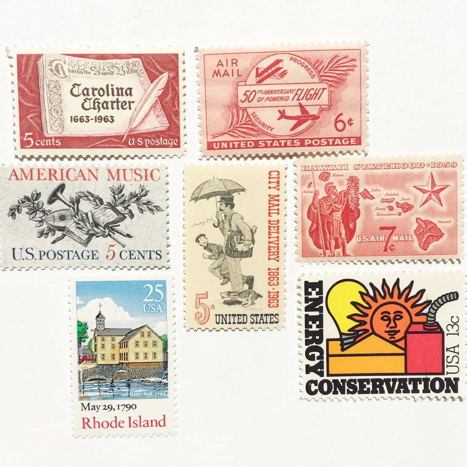 Music Vintage Unused Postage Mail Stamps USPS // American | Etsy