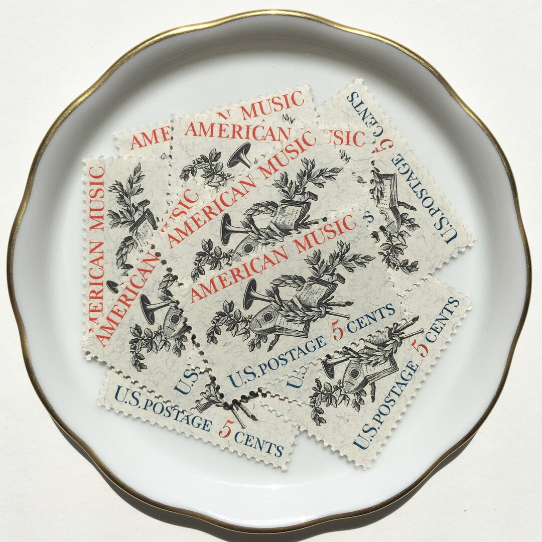 Music Vintage Unused Postage Mail Stamps USPS // American Music // 5 ...