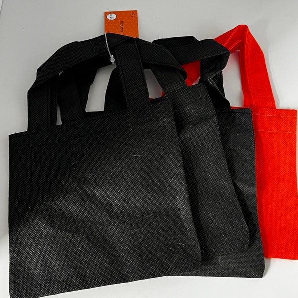 Black Fabric Bag - Etsy