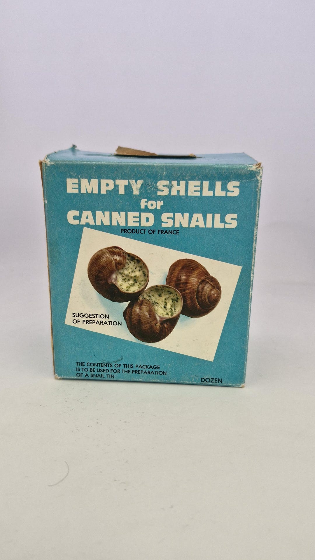 Empty Shells for Canned Snails - Etsy