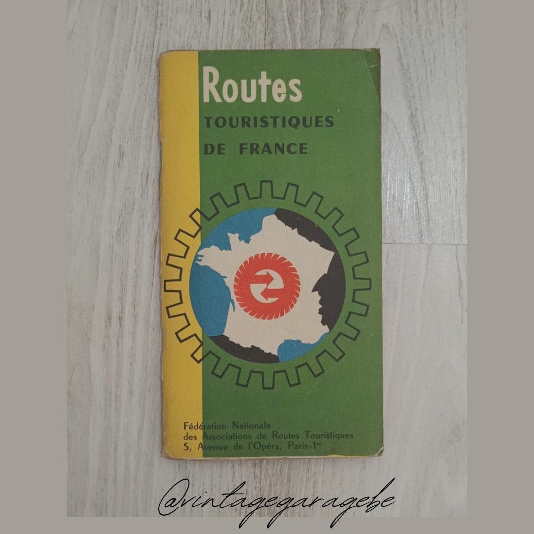 Retro Routes: 1950s French Tourist Guide - Etsy