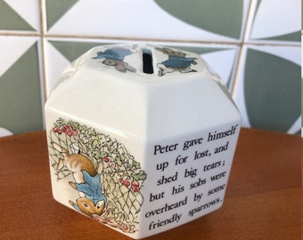 Peter Rabbit Bank - Etsy