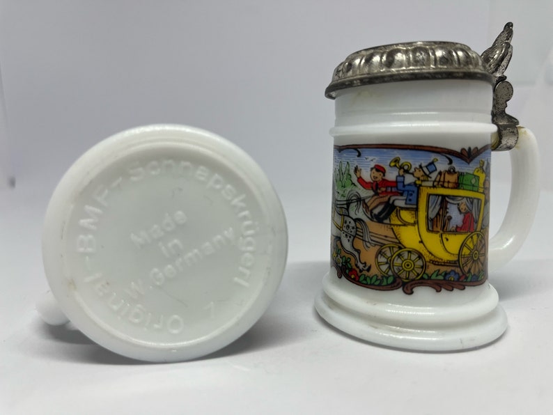 Pair of Original Schnapps Mini Steins - Etsy