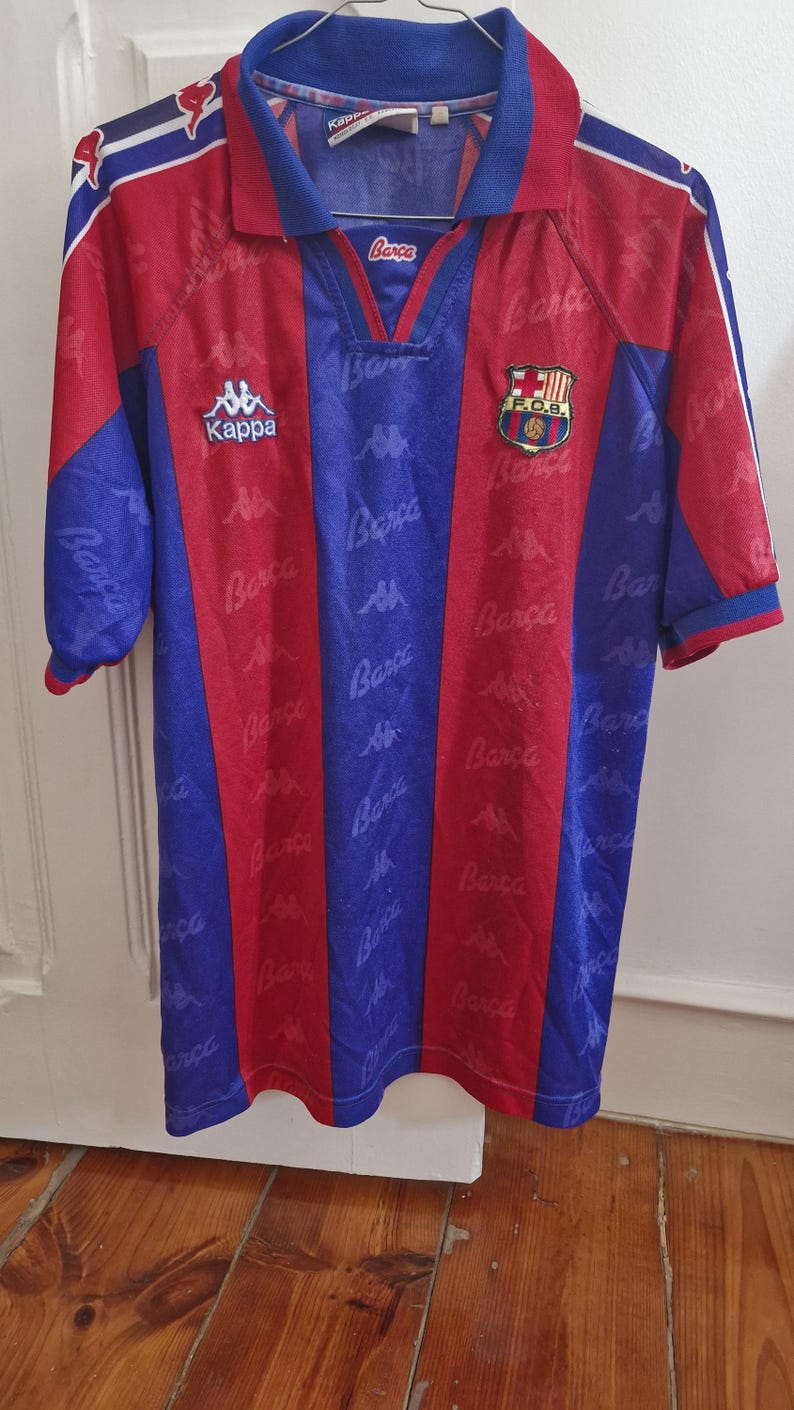 1996 Barcelona FC Official Jersey - Etsy