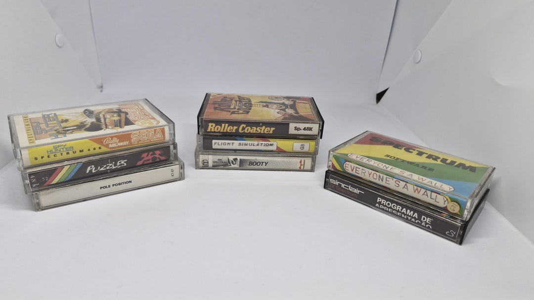 ZX Spectrum Cassette Games 8x - Etsy
