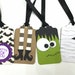 Halloween Tags - Mummy - Witch - Frankenstein - Batty for You Bats ...