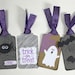 Handmade Halloween Gift Tags - Spider, Ghost, Bats - Set of 4 - Etsy