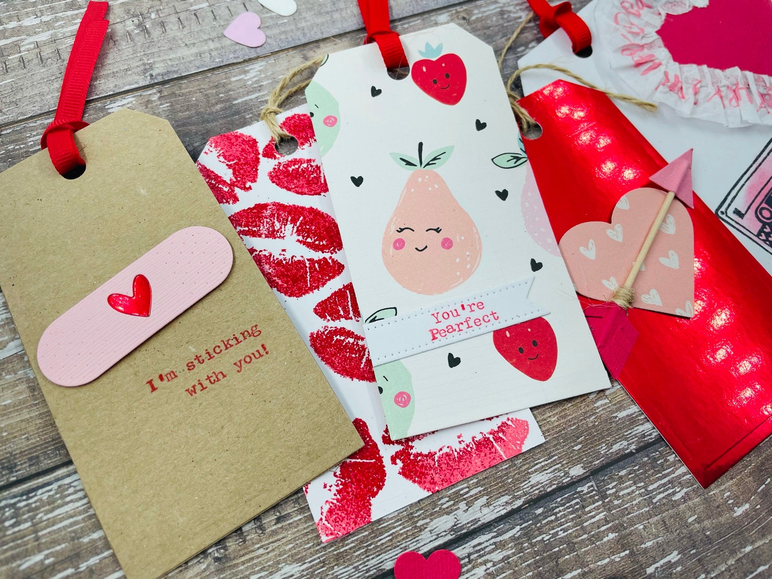 Valentine's Day Tags Treat Bag Gift Labels You Rock - Etsy