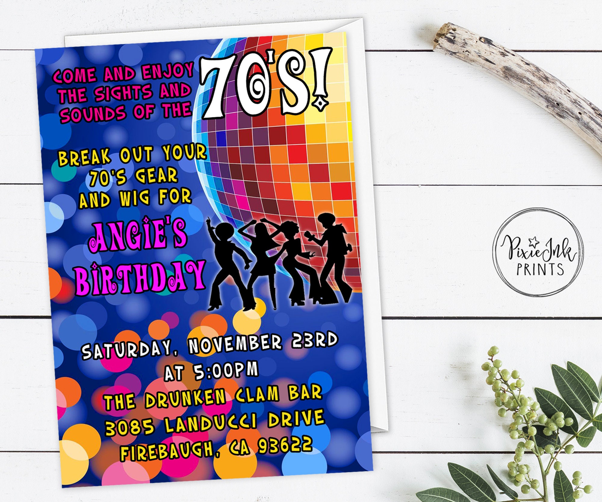 Disco Party Invitations Ubicaciondepersonas cdmx gob mx