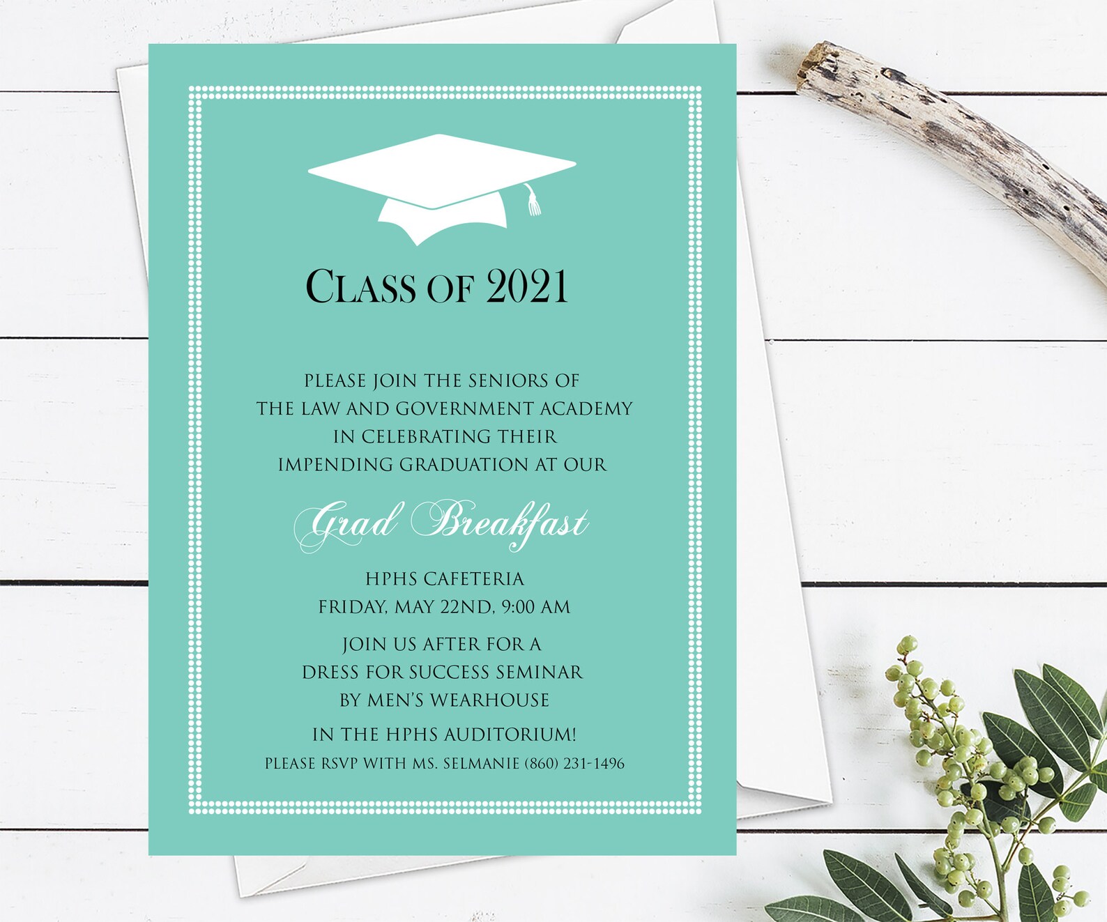 Graduation Party Invitation Graduation Invitation for Girls - Etsy