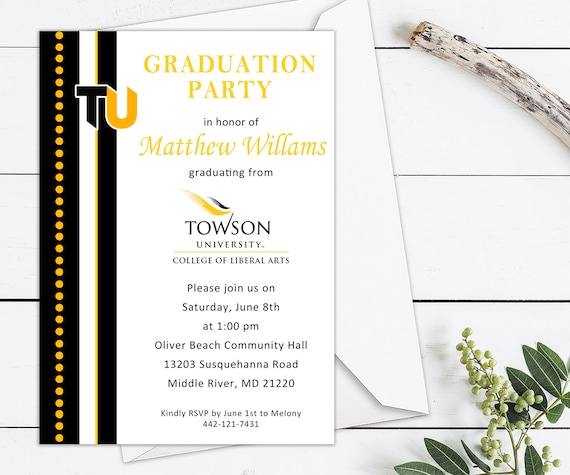 Towson University Graduation 2024 Announcement - Dolli Gabriel Towson University Graduation 2024 Announcement - Dolli Gabriel