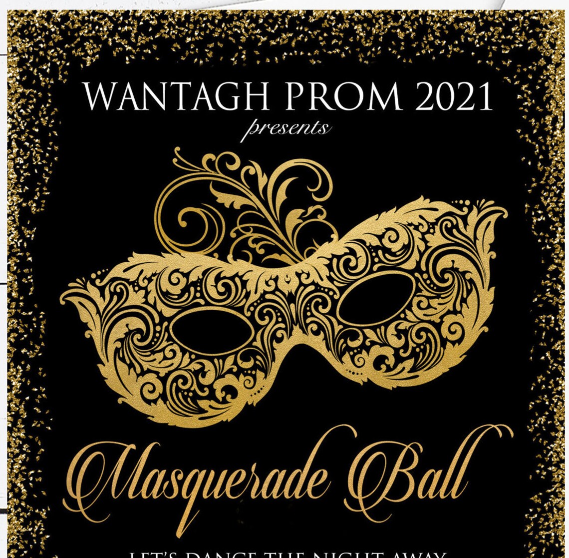 Masquerade Prom Invitation Prom Invitation Masquerade Ball | Etsy