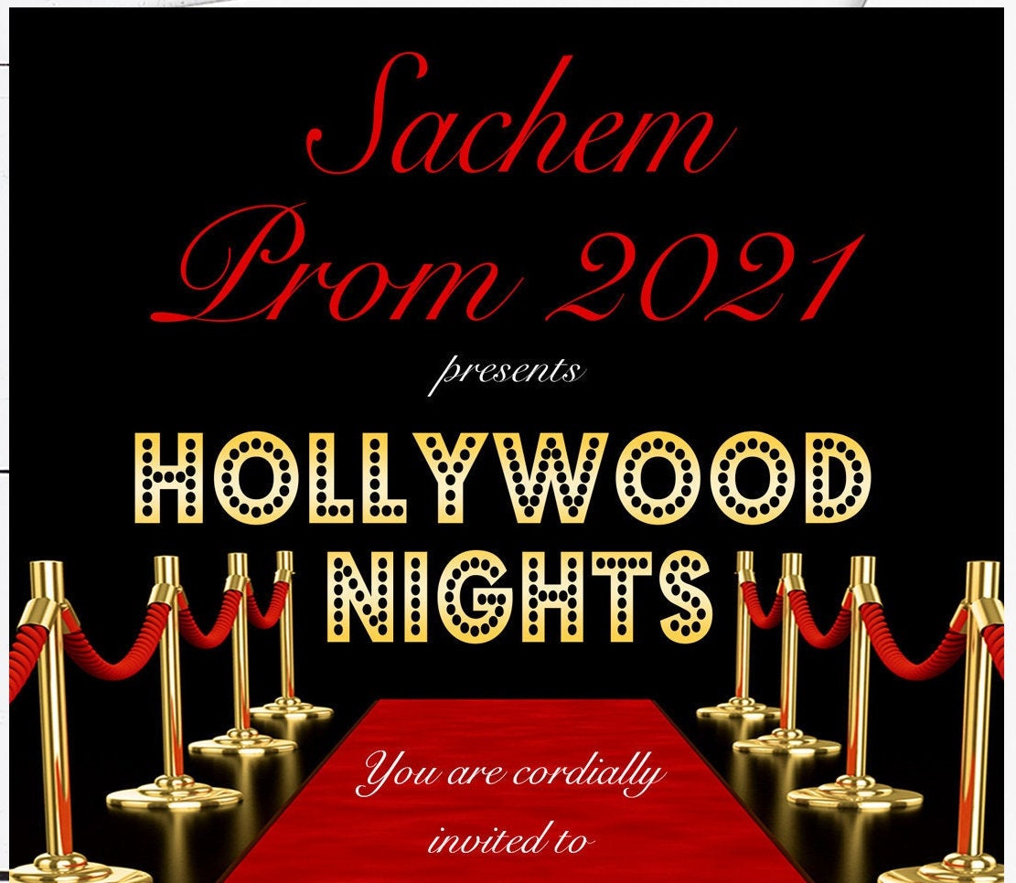 Prom Invitation Red Carpet Prom Invitation Red Carpet High - Etsy