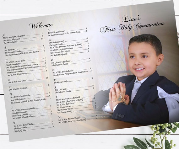 Seating Chart Poster First Holy Communion Poster Communion - Etsy