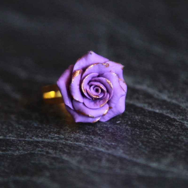 Polymer Clay Ring - Etsy