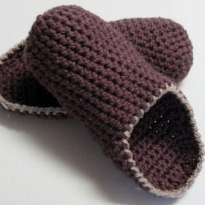 Crochet Men's Mule Slippers Pattern: Easy Clog Design (PDF #34) - Etsy