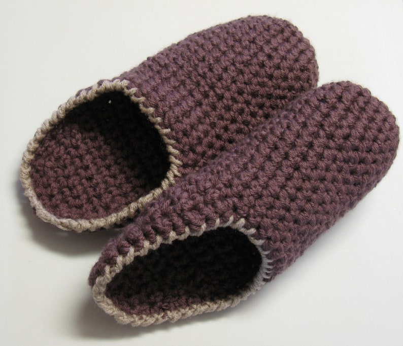 Crochet Men's Mule Slippers Pattern: Easy Clog Design (PDF #34) - Etsy