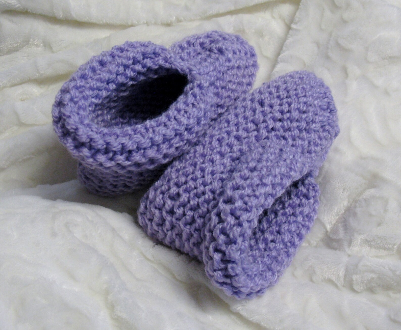 Garter Stitch Slippers Knitting Pattern: Easy Unisex Design (PDF #71 ...