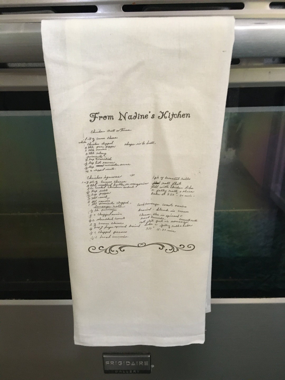 BULK DISCOUNT AVAILABLE/ Custom Tea Towels/family Recipe Kitchen Towels ...