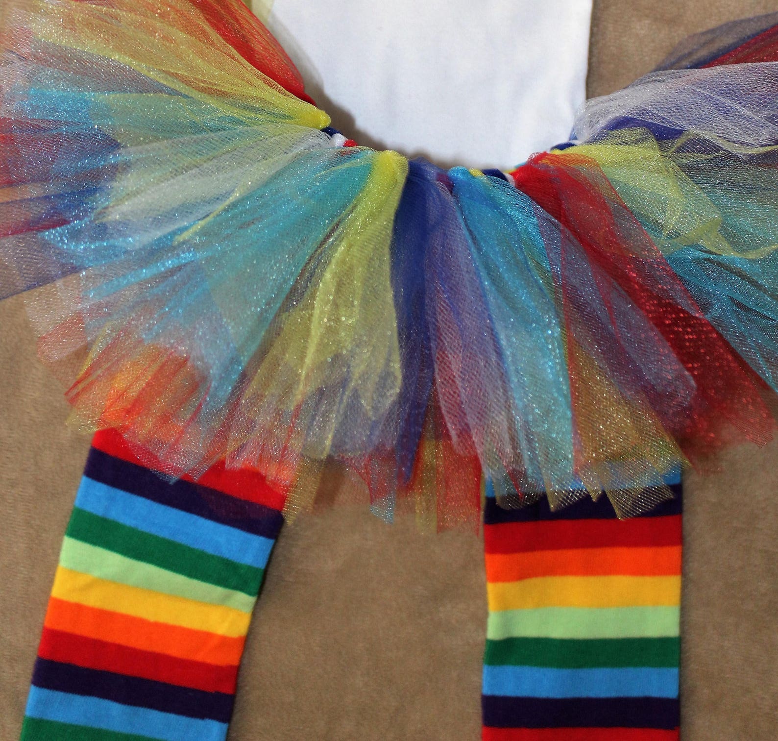 Half Birthday Rainbow Outfit/half Birthday Rainbow - Etsy