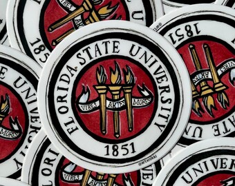 Florida State Seminoles 4 Premium Vinyl Decal Licensed NCAA - Etsy