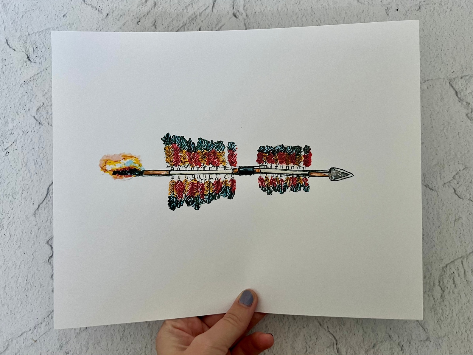 Florida State University Spear Print / FSU Art Print / Florida State ...