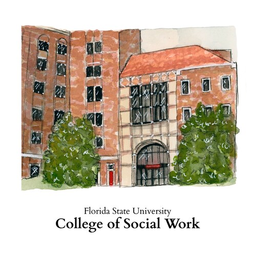 Florida State University Legacy Walk / FSU Art Print / Florida - Etsy
