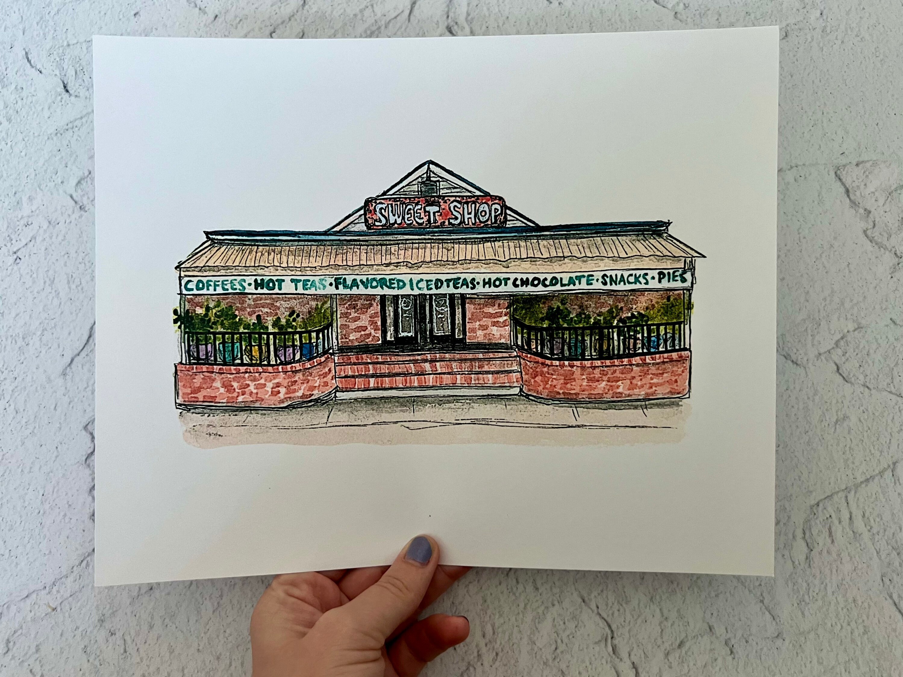 Florida State University Sweetshop Print / FSU Art / Florida State ...