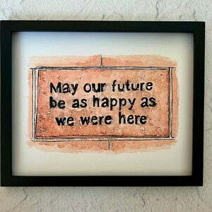 Florida State University Westcott Fountain Famous Brick Print / FSU Art ...