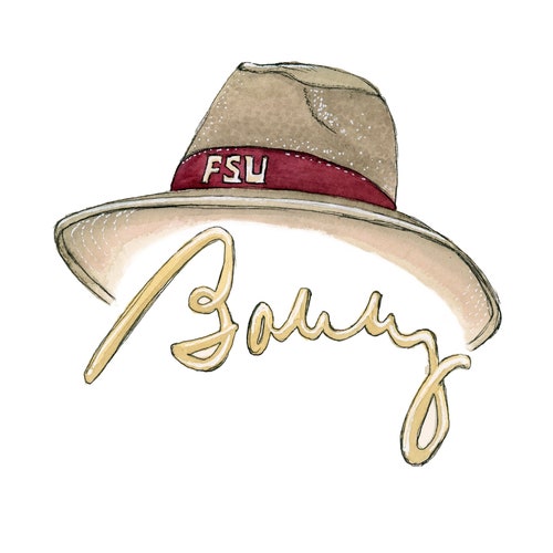 Florida State University Legacy Walk / FSU Art Print / Florida | Etsy