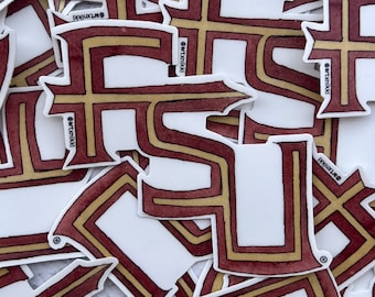 Florida State University Vintage Icons Print / FSU Art Print / - Etsy