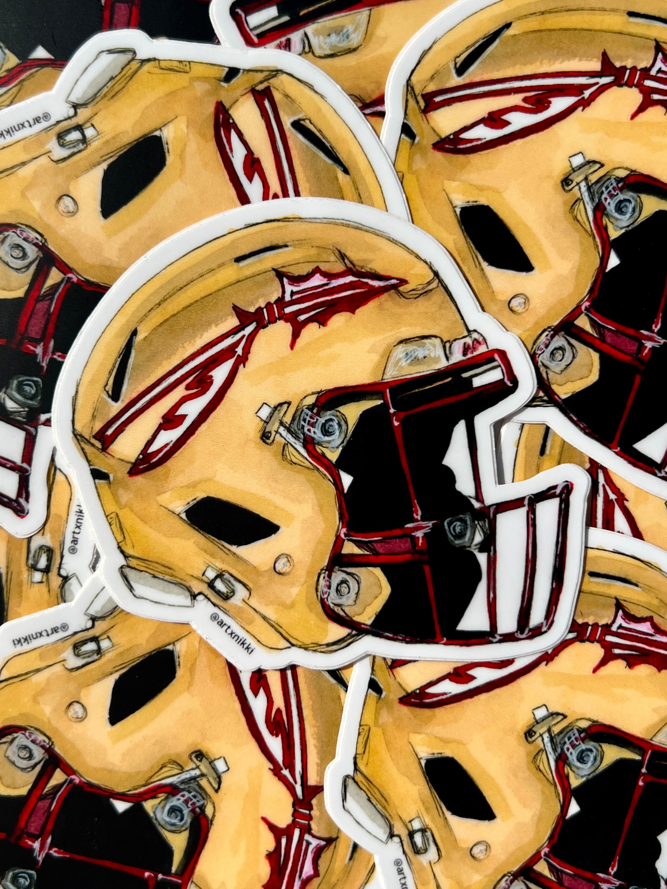Fsu Helmet Spear