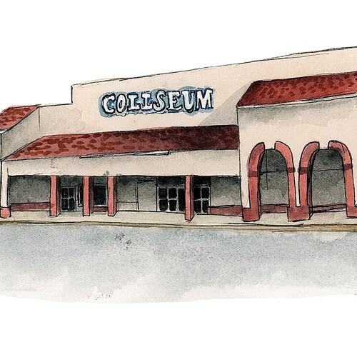 Florida State University Bar Palace Saloon Print / FSU Bar - Etsy