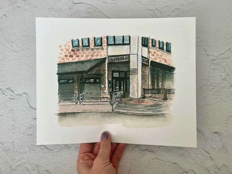 Florida State University Bar Madison Social Print / FSU Bar - Etsy