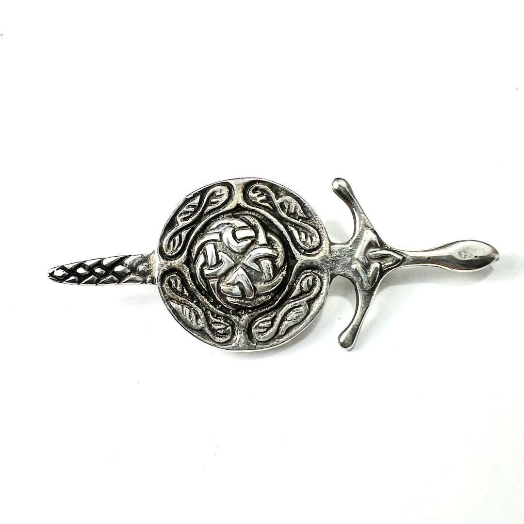 Vintage Iona Sterling Silver Brooch Iain Maccormick Alexander Ritchie ...