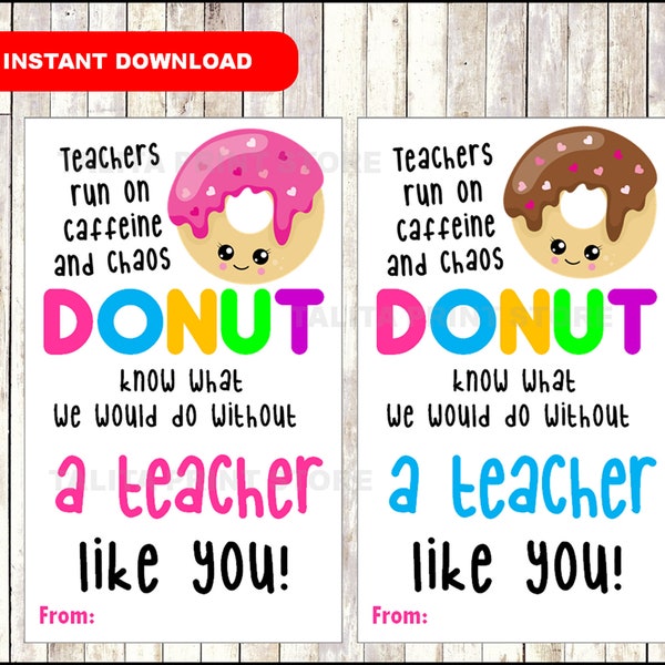 Donut Know What We Would Do Without You - Etsy