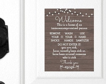 Do not enter if sick | Etsy