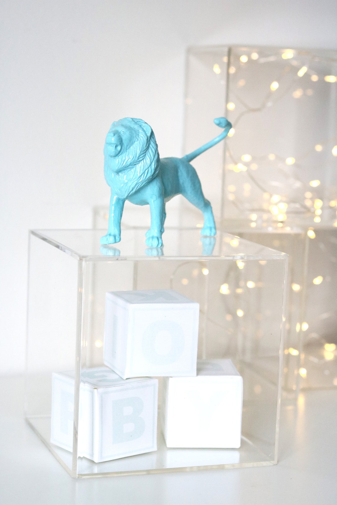 Premium Clear Acrylic/lucite Display Box for Home Goods, Event Decor ...